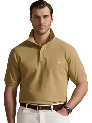 Ralph Lauren The Iconic Mesh Polo Shirt - Cafe Tan