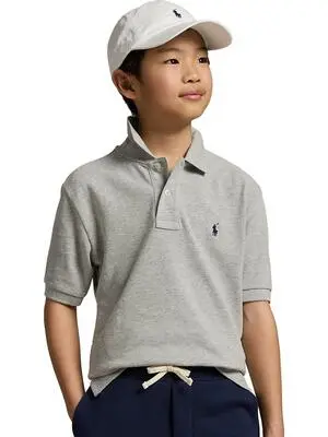 Ralph Lauren The Iconic Mesh Polo Shirt - Grey