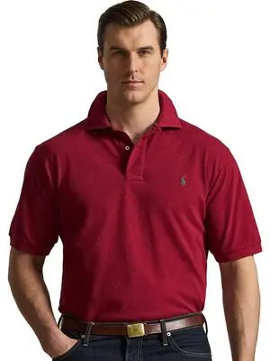 Ralph Lauren The Iconic Mesh Polo Shirt - Heritage Red