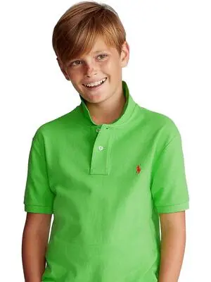 Ralph Lauren The Iconic Mesh Polo Shirt - Kiwi Lime
