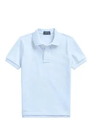 Ralph Lauren The Iconic Mesh Polo Shirt - Office Blue