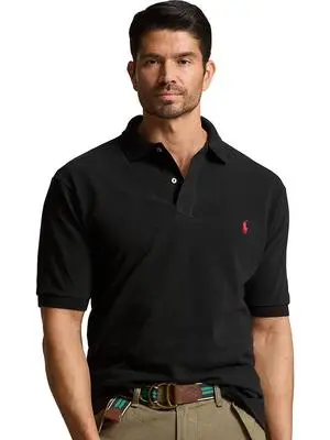 Ralph Lauren The Iconic Mesh Polo Shirt - Polo Black/red