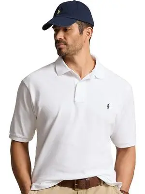 Ralph Lauren The Iconic Mesh Polo Shirt - White