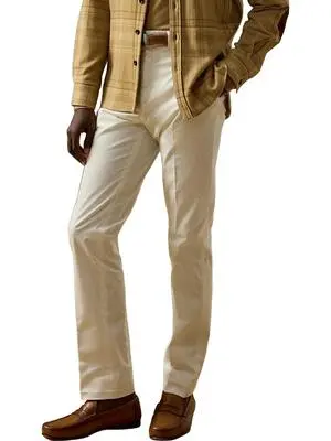 Ralph Lauren Slim Fit Stretch Chino Trouser - Deckwash White