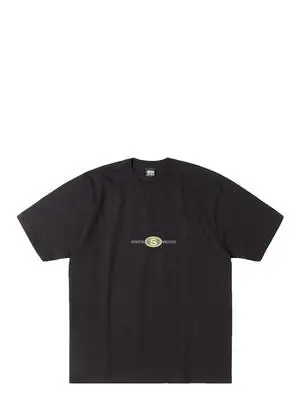 StÜssy Worldwide Dot Tee Shirt - Black