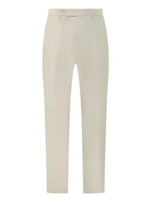 Zegna Pleat-detailing Trousers - Neutrals