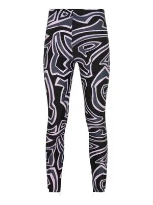 Emilio Pucci Printed Pants - Black