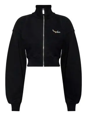 Off-White Floral Knitwear - Black