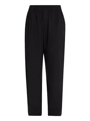 Brandon Maxwell The Tegan Relaxed Wide-leg Pants - Black