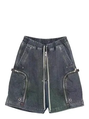 Rick Owens Zip-pocket Shorts - Grey