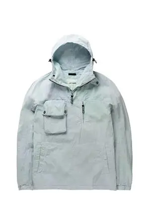 LEFT HAND Hooded Pocket Jacket - Blue