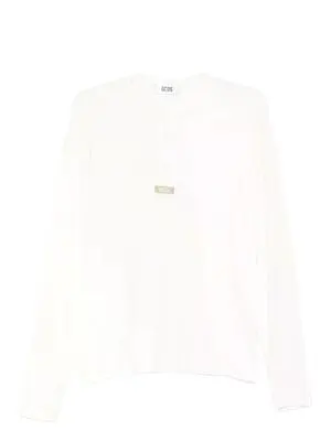 Gcds Long-sleeve T-shirt - Neutrals