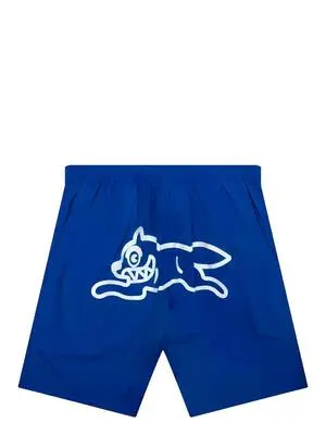 ICECREAM Running Dog Printed Shorts - Blue