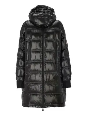 Moncler Rochelairs Hooded Quilted Performance Jacket - Black