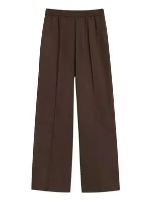 Max Mara Elasticated Waistband Trousers - Brown
