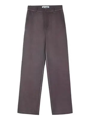 Sunnei Wool Trousers - Brown