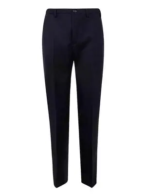 Incotex Pressed-crease Trousers - Blue