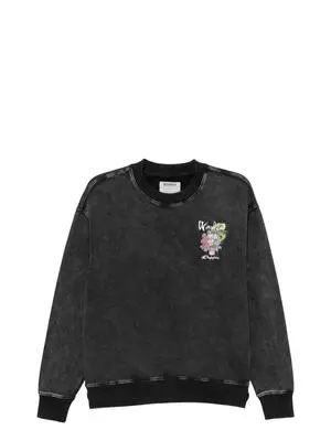 MUSIUM DIV. Graphic-print Sweatshirt - Black