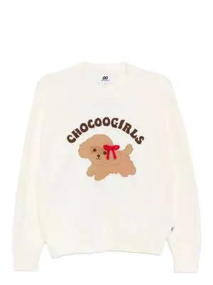 CHOCOOLATE Printed Jumper - Neutrals