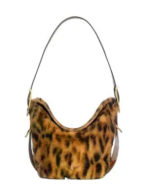 Zadig&Voltaire Leopard-print Shoulder Bag - Brown