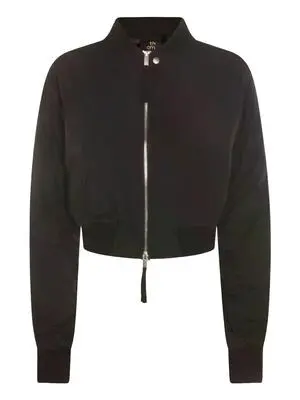 THOM KROM Zip-up Bomber Jacket - Black