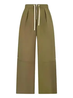 Ami Zip-fly Pocket Trousers - Green