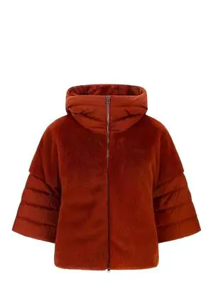 Herno Faux-fur Jacket - Orange