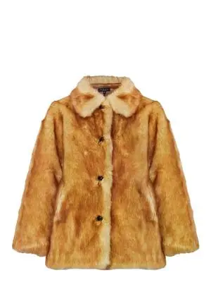 Rag & Bone Brenna Faux-fur Jacket - Brown