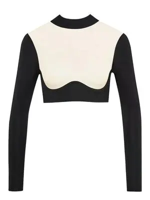 MAISON CLOSE Pure Tentation Long-sleeve Top - Black