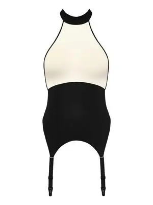 MAISON CLOSE Pure Tentation Bodysuit - Black