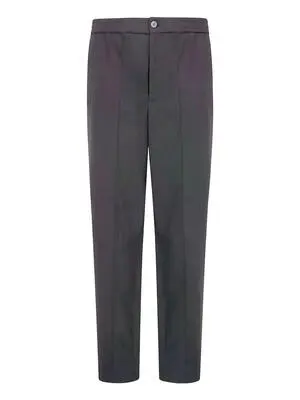 Emporio Armani Wool Trousers - Grey
