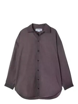 Sunnei Mega Wool Shirt - Brown