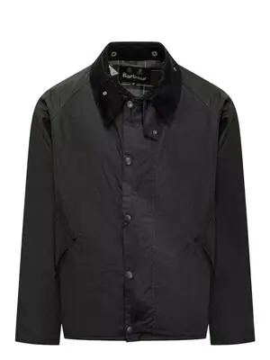 Barbour Corduroy-collar Jacket - Black