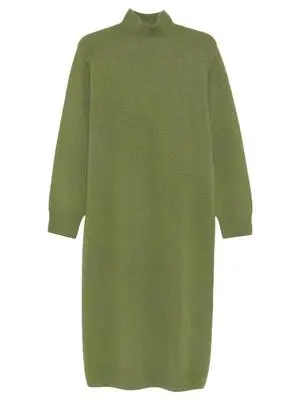 DRYKORN Alinoy Knitted Midi Dress - Green