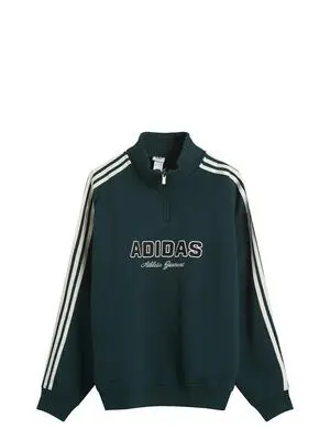 Adidas Quarter-zip Sweatshirt - Aurora Ivy