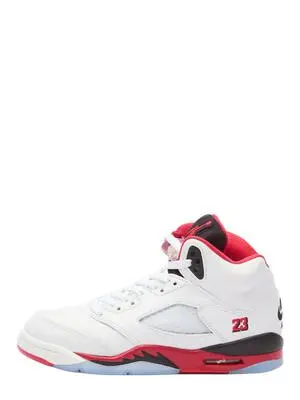 JORDAN 5 Retro Og Gs Sneaker - Sail/red/coconut Milk