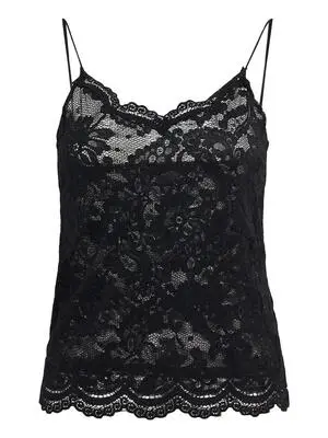 Generation Love Beth Floral Lace Cami - Black