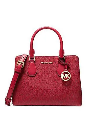 Michael Kors Camille Small Satchel - Red