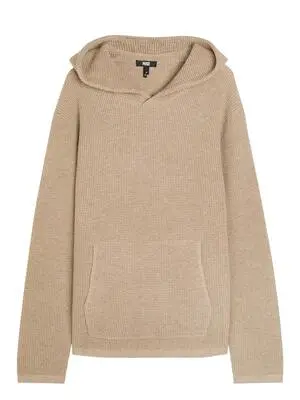 Paige Ojai Hooded Wool-blend Jumper - Beige