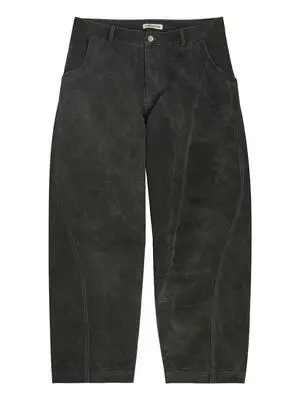 YOU MUST CREATE Twisted Barrel-Leg Jeans