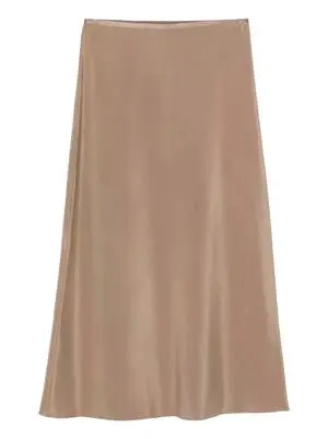 Max Mara Bias-cut Midi Skirt - 044 Beige