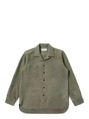 Universal Works Patch-pocket Button-cuff Shirt - Green