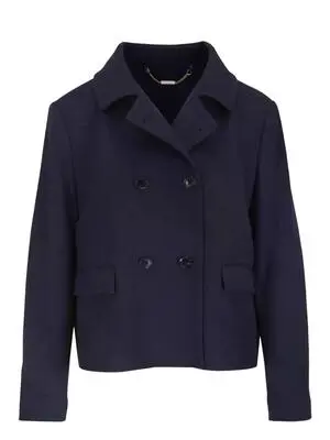 KITON Double-Breasted Cropped Jacket