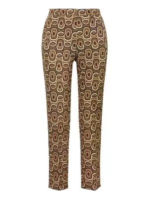 Malìparmi Geometric-pattern Trousers - D6077