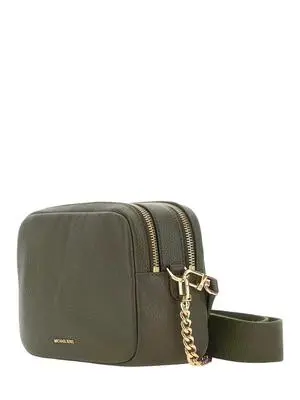 Michael Kors Leather Chain-strap Shoulder Bag - Green
