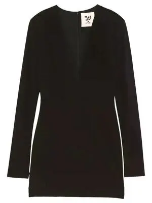 ANIYE BY V-neck Mini Dress - Black