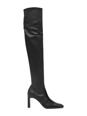 TOTÊME Square-toe Over-the-knee Boots - Black