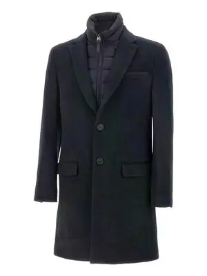 Mackage Single-breasted Wool Coat - Blue
