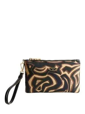 Emilio Pucci Printed Labirinto Clutch - Black