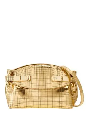 FERRAGAMO Hug Soft Crossbody Bag - Gold